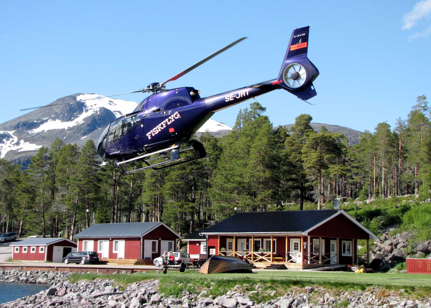 Gustavsviks flygfält - Fisk-Flygs hemmahamn på spåren